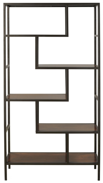Frankwell Black Bookcase - Bookcases | Furniture Deals Online