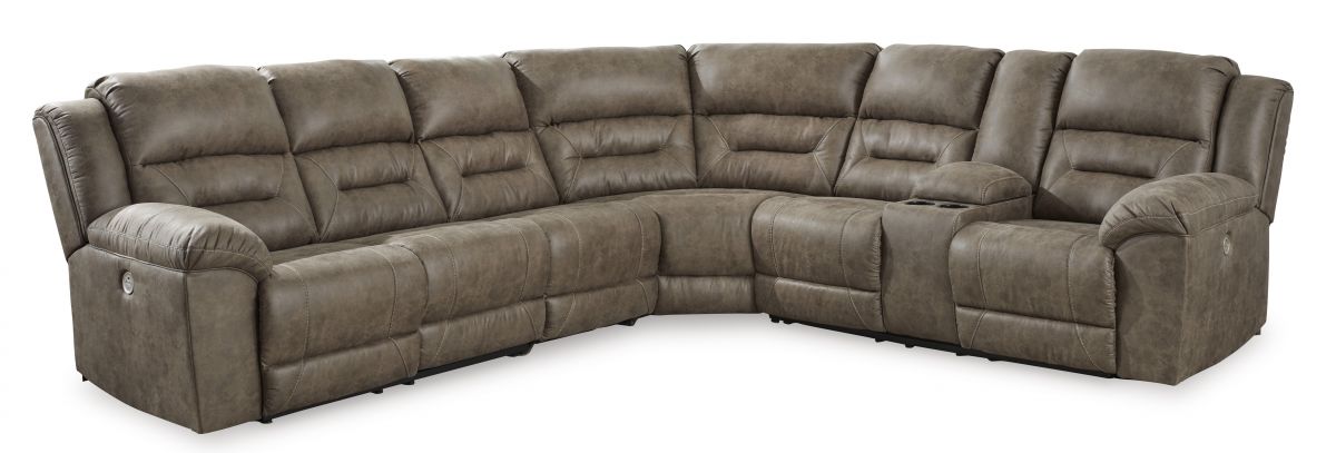 Ravenel 4-Piece Right Arm Facing Power Sectional - Sectionals ...