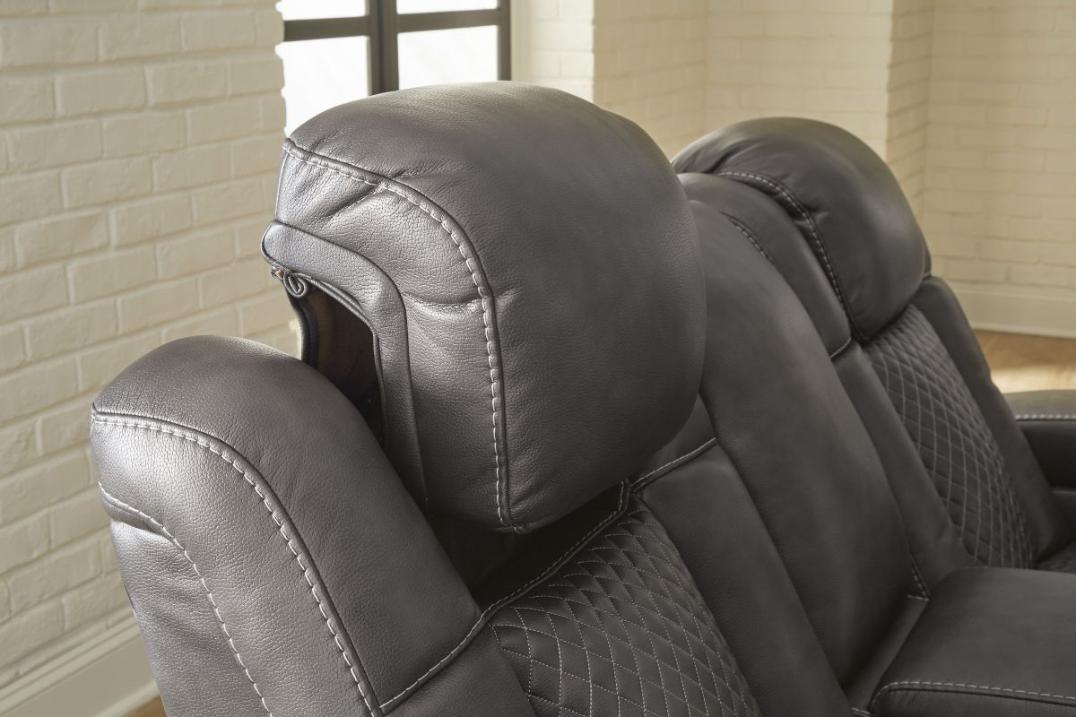 Fyne-Dyme Shadow 2-Piece Power Reclining Living Room Set