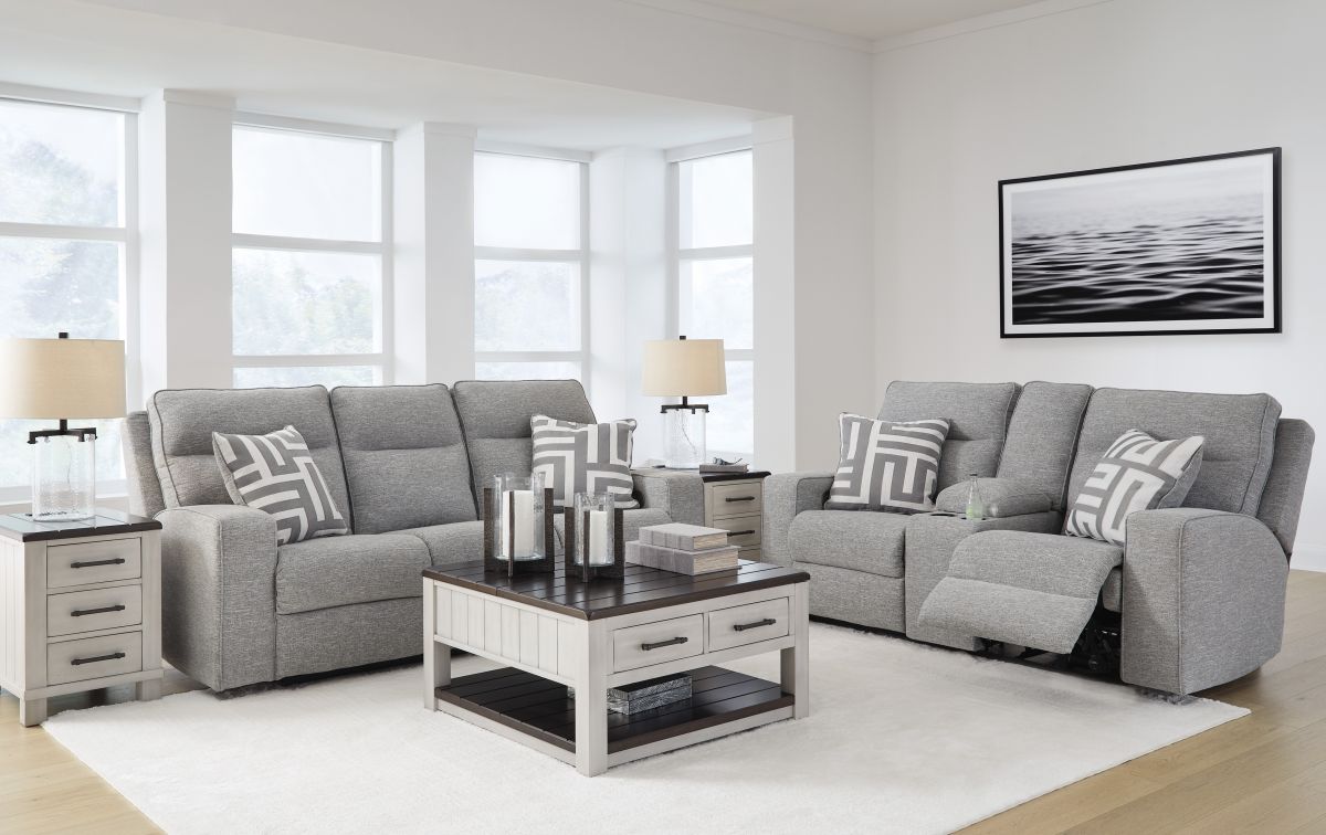 Biscoe 2-Piece Power Reclining Living Room Set