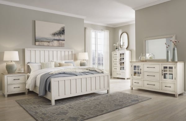 Shaybrock 6 Piece Panel Bedroom Set