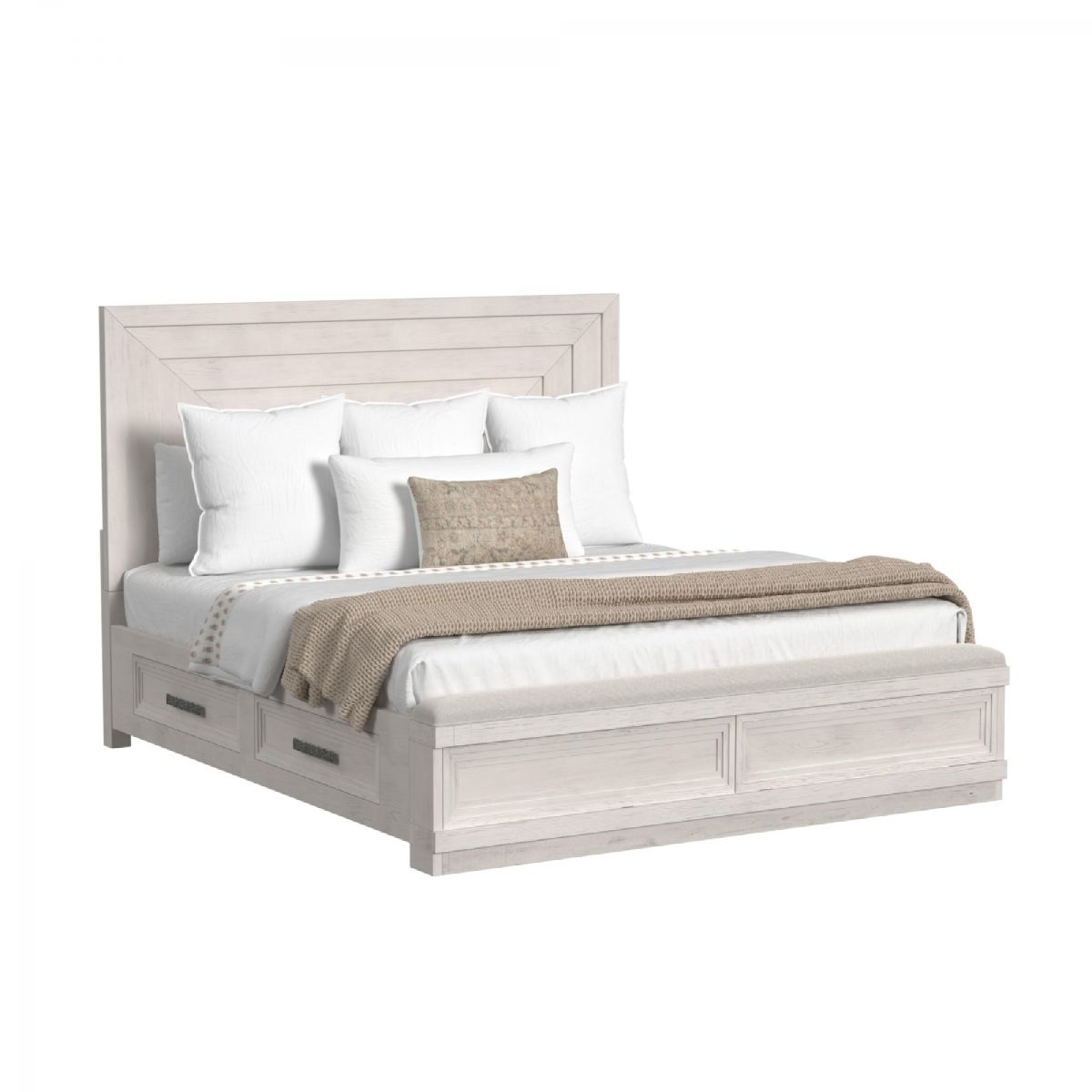 Avalanche King Storage Bed - Beds | Furniture Deals Online
