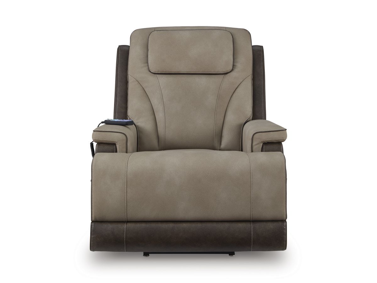 Zelner Sand Power Lift Recliner - Recliners | Furniture Deals Online